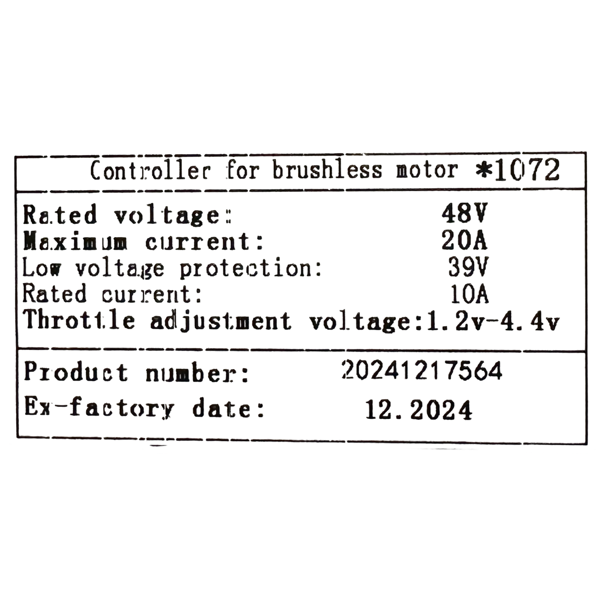 Replacement Controller (Throttle Unlocked) (Lectric XP3.0 Fit ...